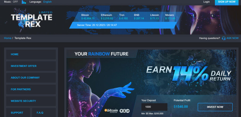 Buy Exclusive Unique Best HYIP Templates | 【 VIP